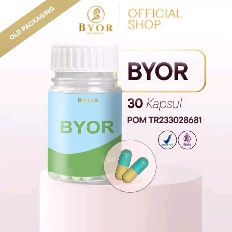 BYOR isi 30 kapsul +500mg-suplemen kesehatan - Shop | Tokopedia