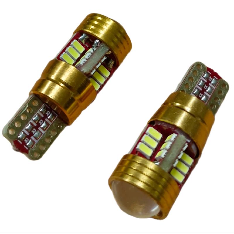 4090 T10 12V-24V 30SMD White Auto Bulbs (1Set 2Pcs) - TikTok Shop Malaysia