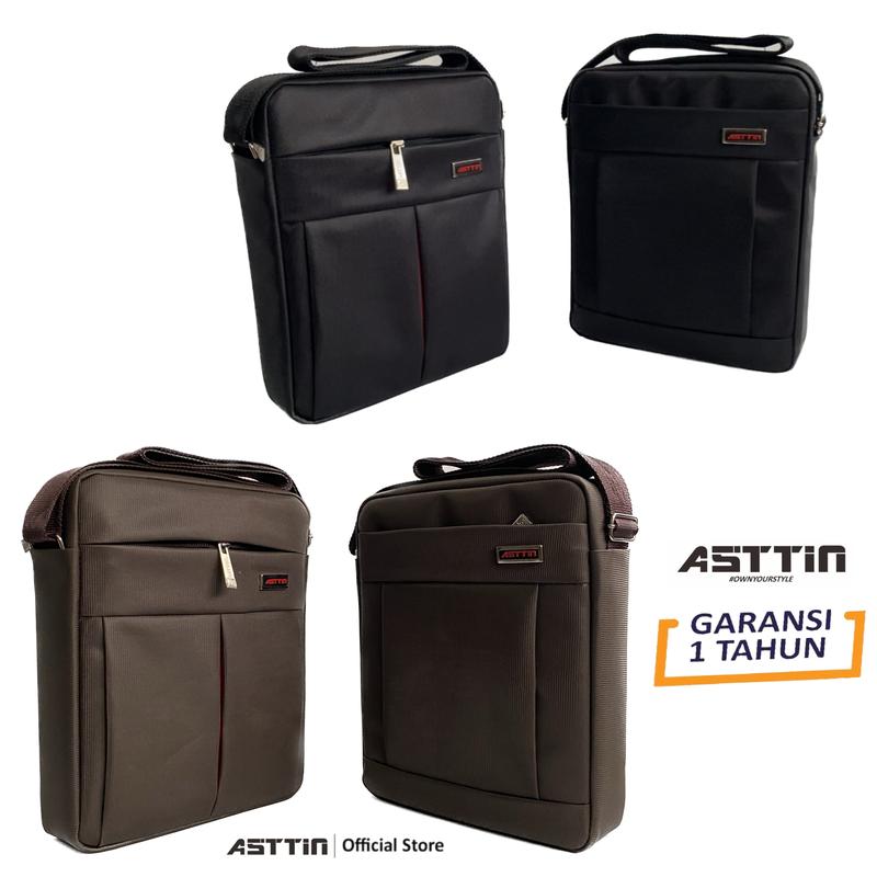 Tas Kerja Asttin (BESAR) Sling Bag - Tas Slempang Premium untuk Pria ...