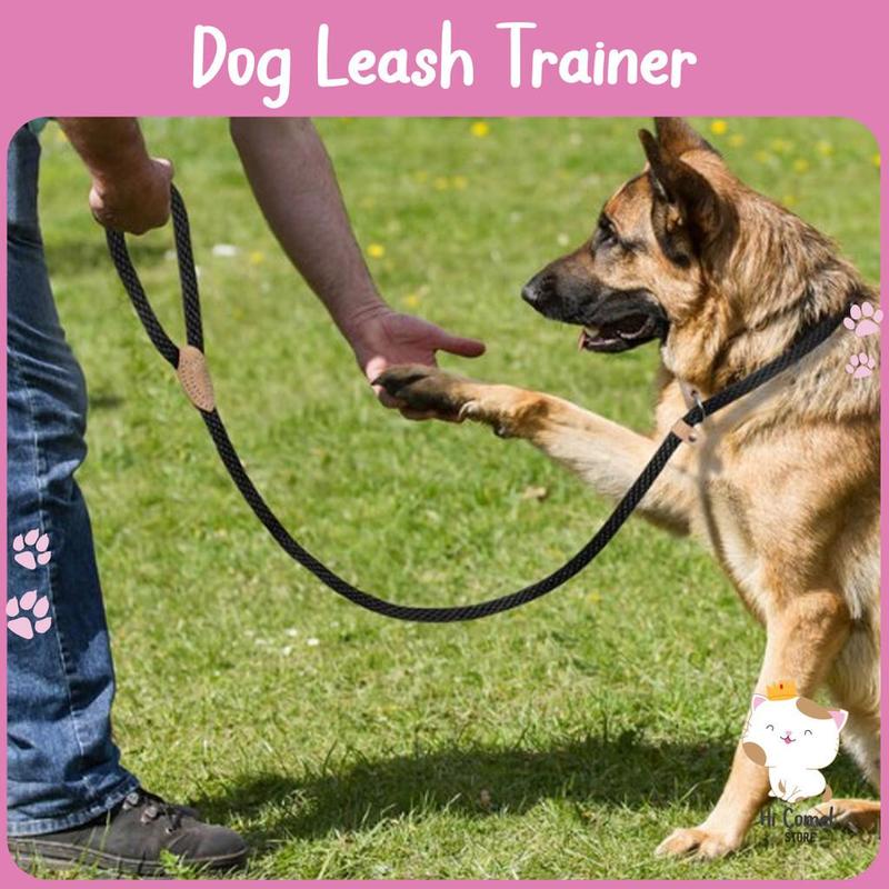 Strong Dog Leash with Comfortable Padded Handle Strong Rope Chain ...