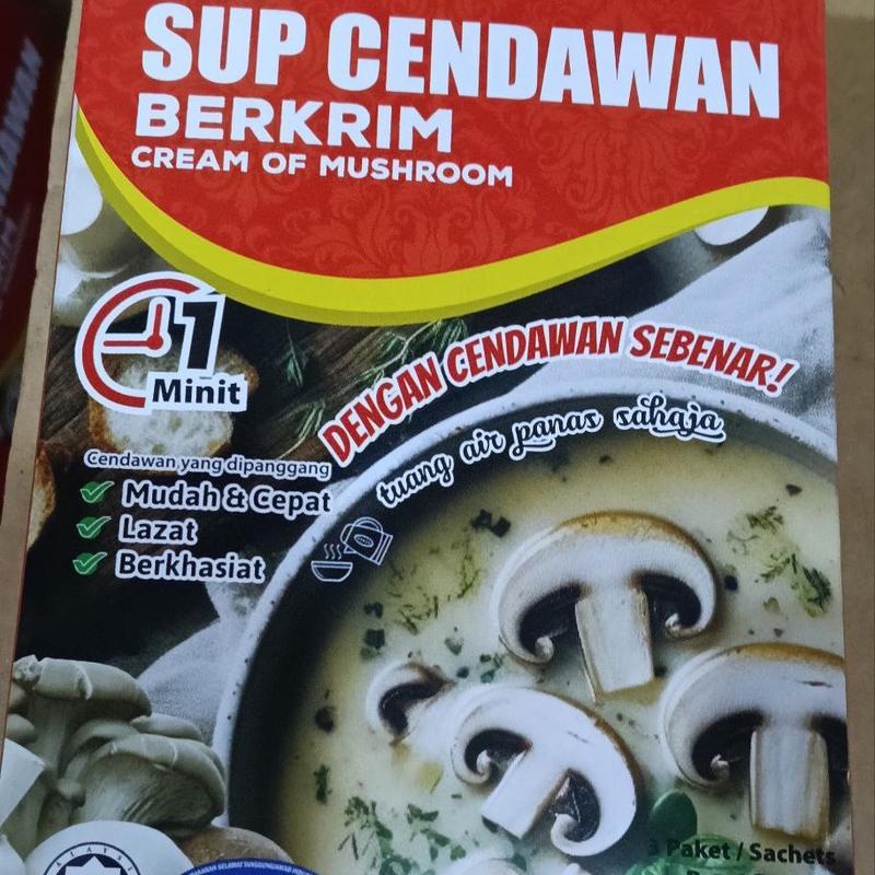 sup cendawan berkrim chef ustazah halal - TikTok Shop Malaysia