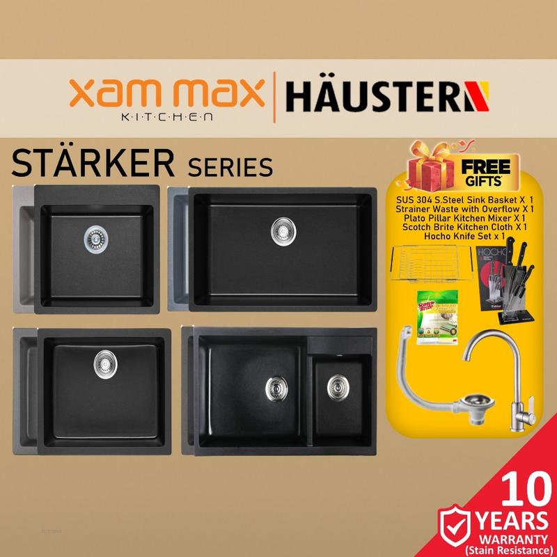 HAUSTERN STARKER SERIES SUS 304 Stainlees Steel Undermount Kitchen ...
