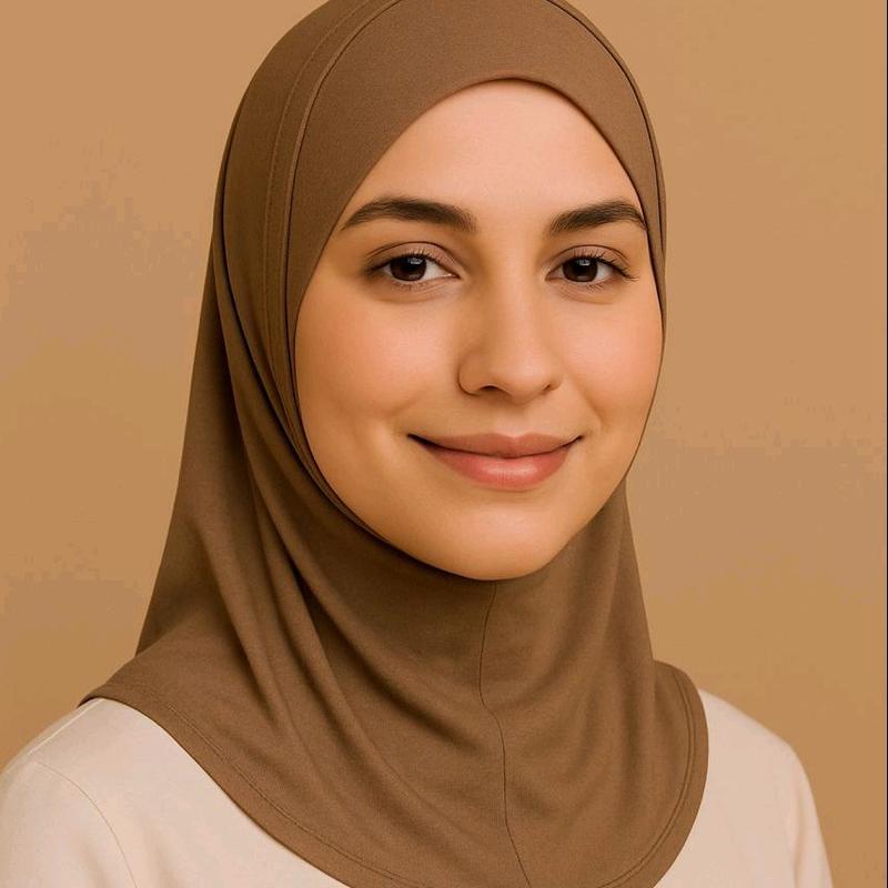 INNER NECK ANTI TEMBAM Berdagu and Tiada Dagu KAIN COTTON JERSEY ...
