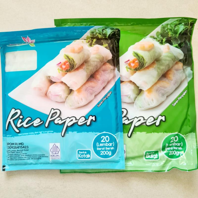Kulit Lumpia / Rice Paper Gluten Free / Vietnam spring roll - Shop ...