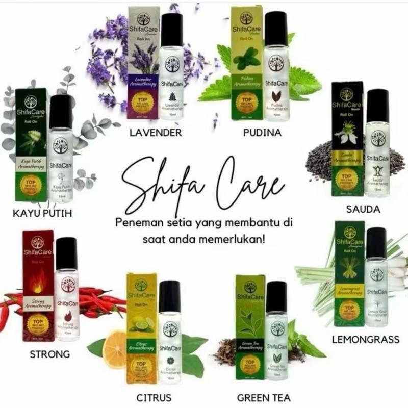 SHIFA HERB MINYAK SHIFA CARE AROMATHERAPY 10ML Essential - TikTok Shop ...