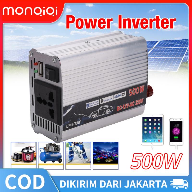 Inverter Tenaga Surya 500W 1000W 12V Inperter 500 watt 1000 - Shop ...