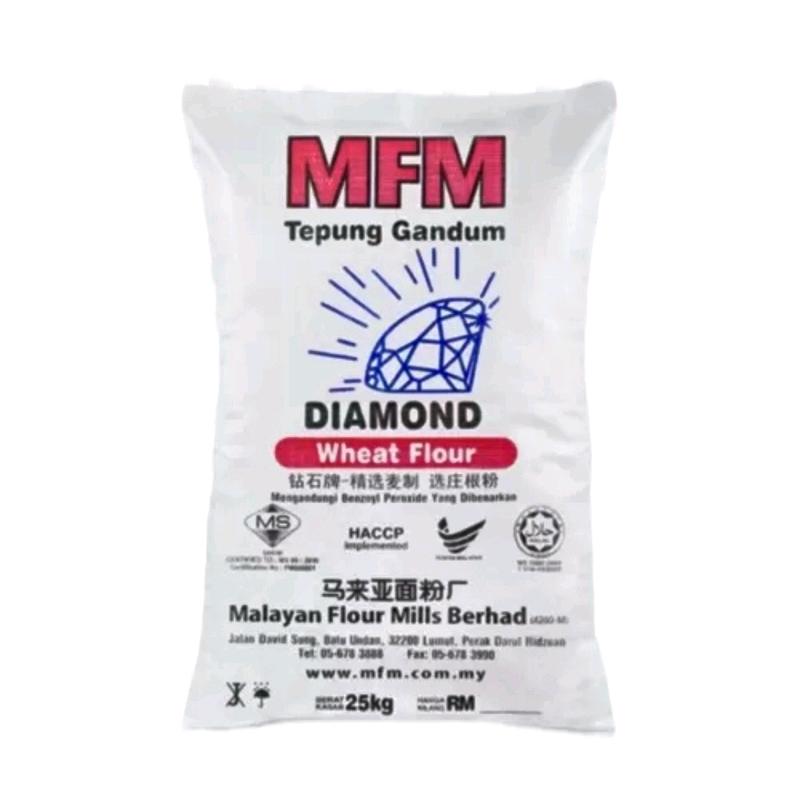 1KG TEPUNG HIGH PROTEIN JENAMA DIAMOND (MFM) / TEPUNG ROTI - TikTok ...