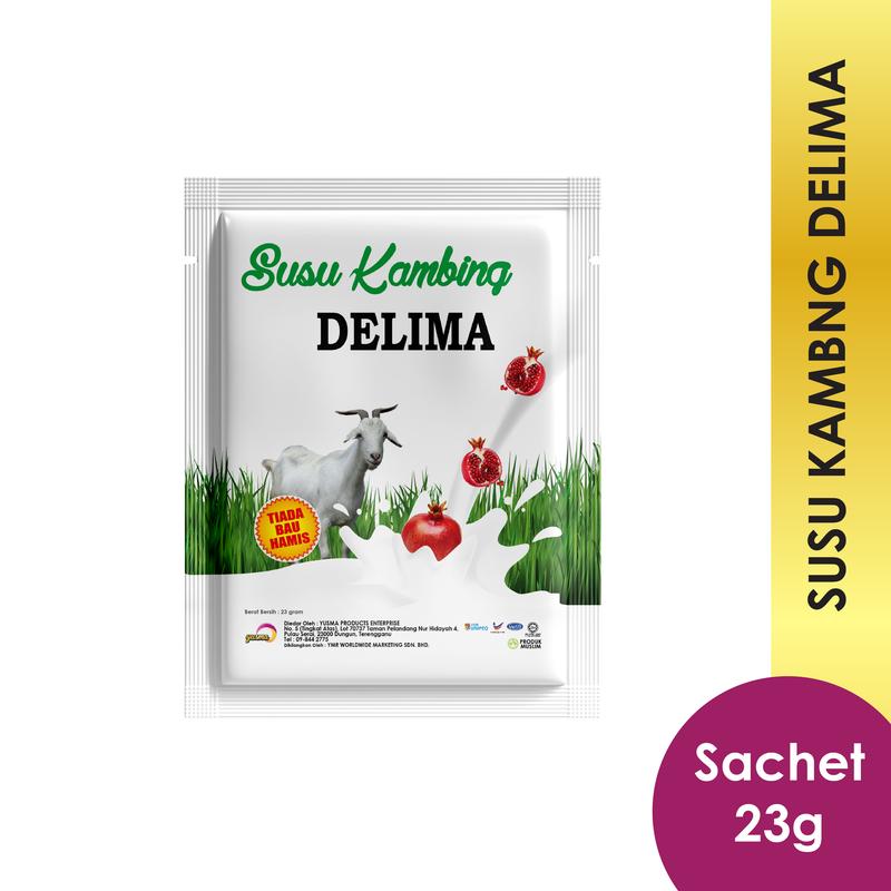 (Sachet 3 in 1) Minuman Susu Kambing Delima Sachet (23g) Loose - TikTok ...