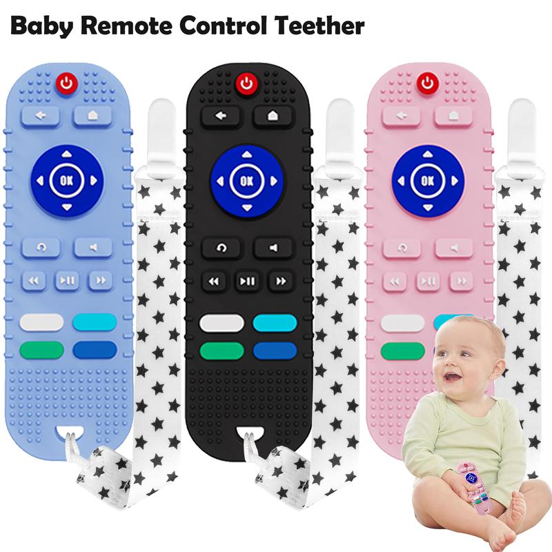Teether Bayi, Mainan Tumbuh Gigi Silikon, Pacifier Tumbuh Gigi ...