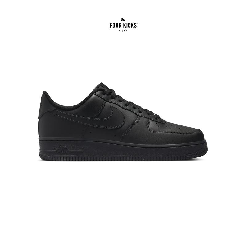 Nike Air Force 1 '07 Triple Black Mens CW2288 001 - 100% ORIGINAL RESMI ...