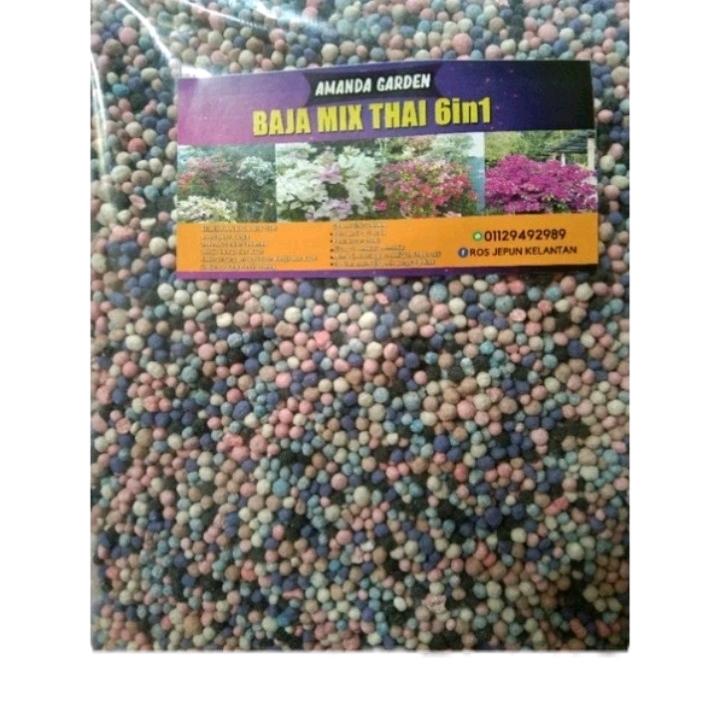 BAJA MIX THAI 1kg ,LEBATKAN BUNGA ,PAKSA BUNGA LEBAT,BUAH,SAYURAN ...
