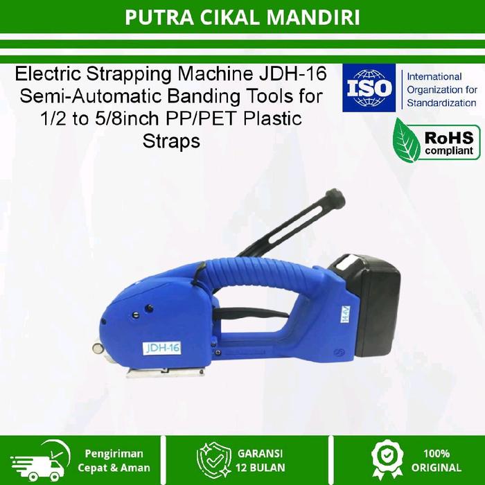 Jual Electric Strapping Machine JDH-16 Semi-Automatic Banding Tools for ...