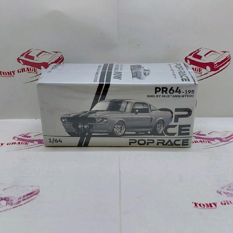 Pop Race 1967 Ford Mustang Shelby GT500 Eleanor Grey/Black - Shop ...