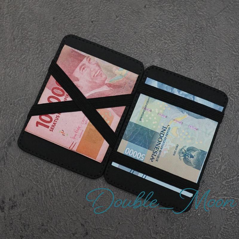 DM Magic Wallet Dompet Kartu dan Uang Lipat Card Holder Tipis - Shop ...