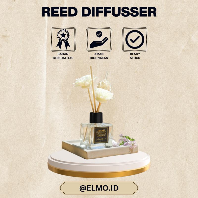 Reed Diffuser Alat Pengharum Ruangan Parfum Essensial Oil Hiasan - Shop ...