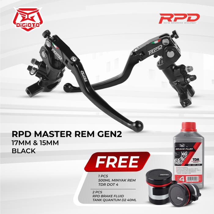 Jual Master Rem Gen2 Set Radial RPD 215 Kanan Kiri Nmax Old Nmax New ...