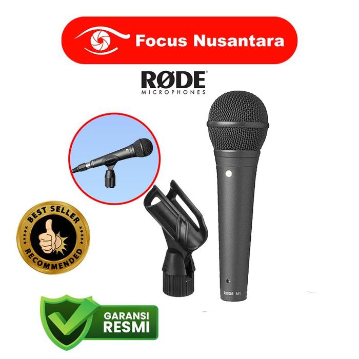 Promo RODE M1 Live Performance Dynamic Microphone Cicil 0% 3x - Jakarta ...
