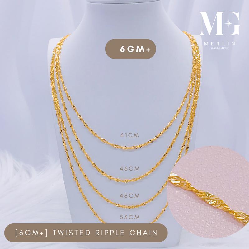 Merlin Goldsmith 916 22k Gold Twisted Ripple Chain (6GM+/-) - TikTok ...