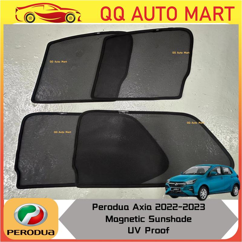 Perodua Axia 2022-2023 Magnetic Sunshade / Magnet Sunshade - TikTok ...
