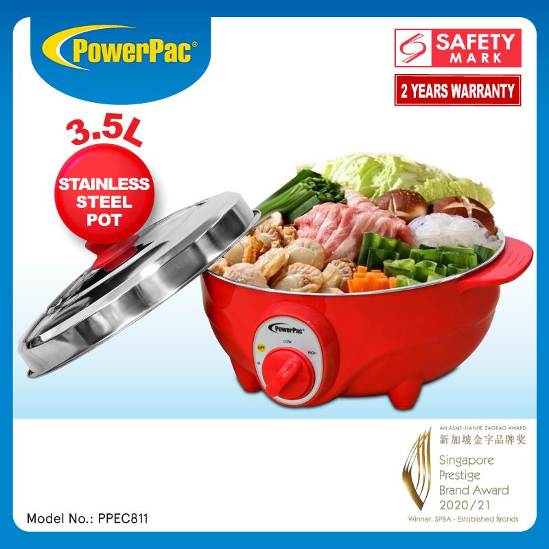 PowerPac Electric Steamboat Hot Pot with Stainless steel inner - TikTok ...