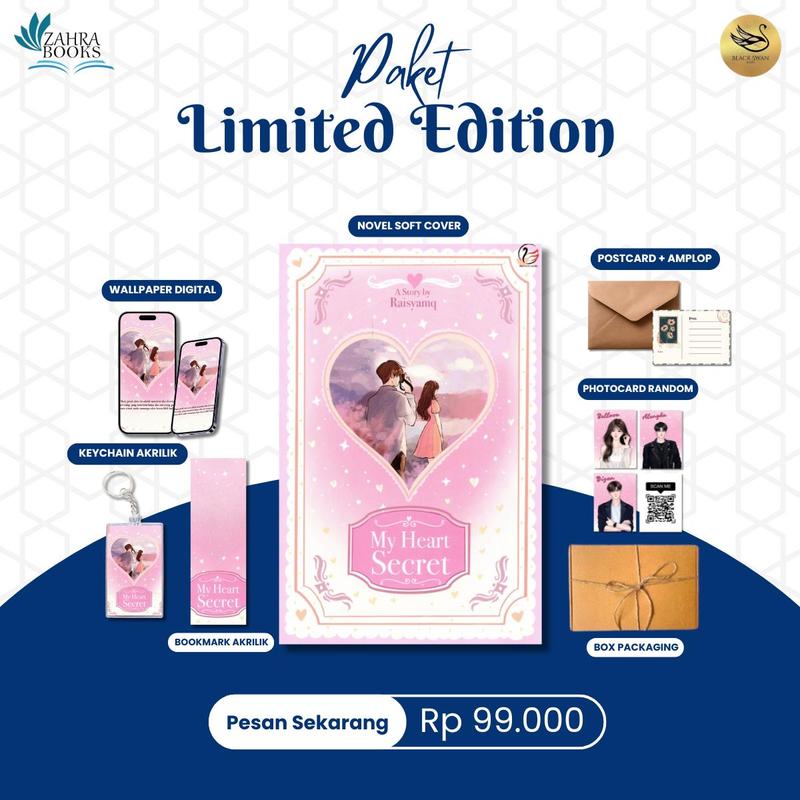 Novel My Heart Secret By Raisyamq - Shop | Tokopedia