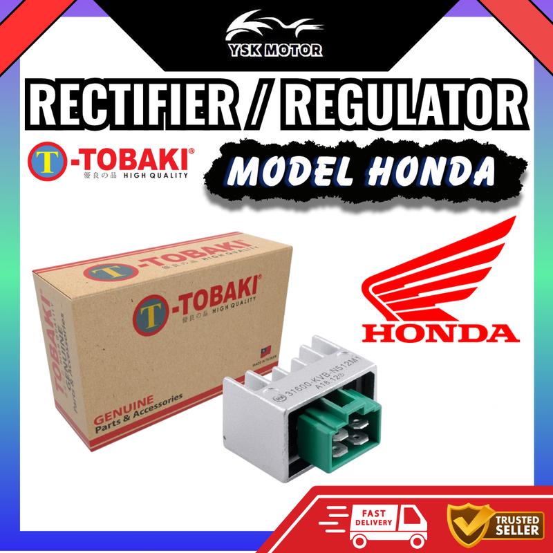 【MODEL HONDA】TOBAKI HIGH KUALITI RECTIFIER REGULATOR KATAB MOTOR ...