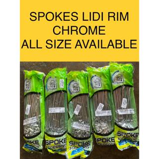 SPOKES LIDI RIM RANTING CHROME STANDARD 157 161 184 ALL SIZE - TikTok ...