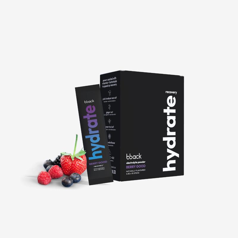 bback hydrate recovery boost | 1 box (10 sachets) - replenish ...