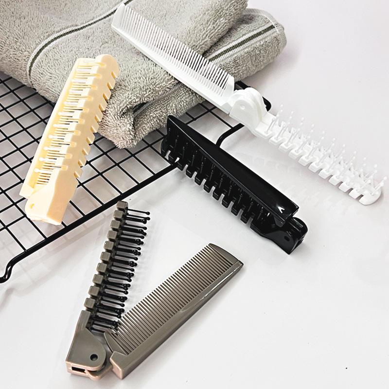 Portable Double-Tooth Folding Comb Anti-Static Smooth Hair Carry-on ...