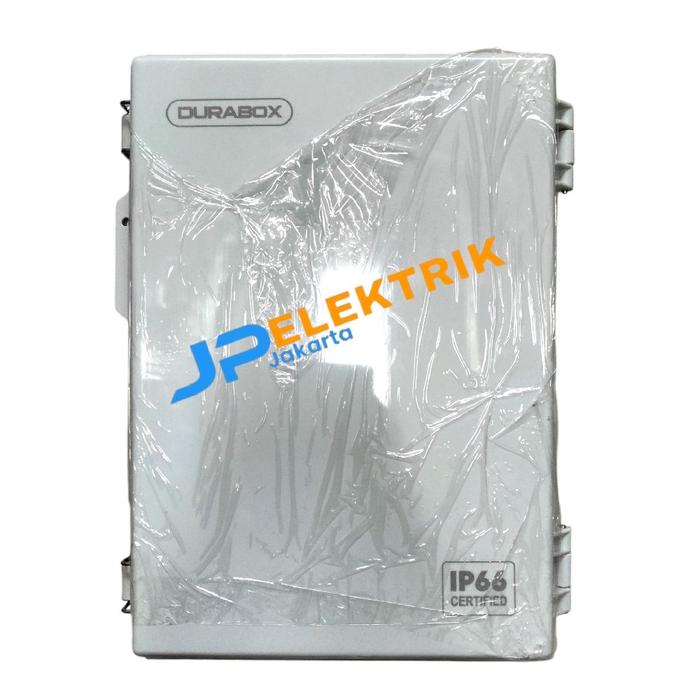 Jual Junction Box Panel ABS 250x350x150 mm Abu Box Panel Plastik + Base ...