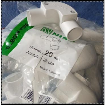 Jual ELBOW/SOCK/BOCH NISO 20mm/Sock Conduit 20mm - BUNGKUS - Kota Medan ...
