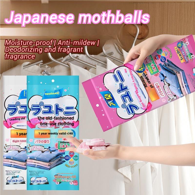 Japanese Flower Fragrance Mothball Anti-Moth Dehumidificatio - TikTok ...