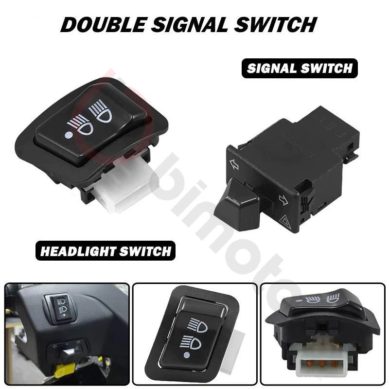 Universal PNP 3 Pin Butang Suis Isyarat Dua Suis Lampu Hi/Lo - TikTok ...