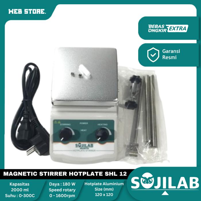 Jual Magnetic Stirrer Hotplate Pemanas Lab Alumunium Plate 2000ml ...