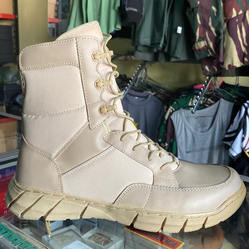 Sepatu pdl pns | cream | size 40 41 Boots - Shop | Tokopedia