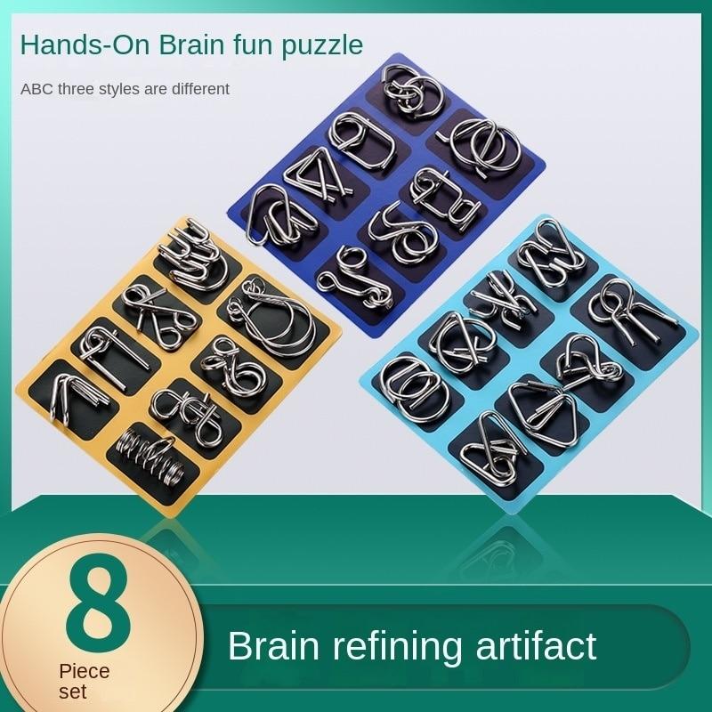 ABC Brain Twister: the Ultimate Intelligence Challenge Metal Brain ...