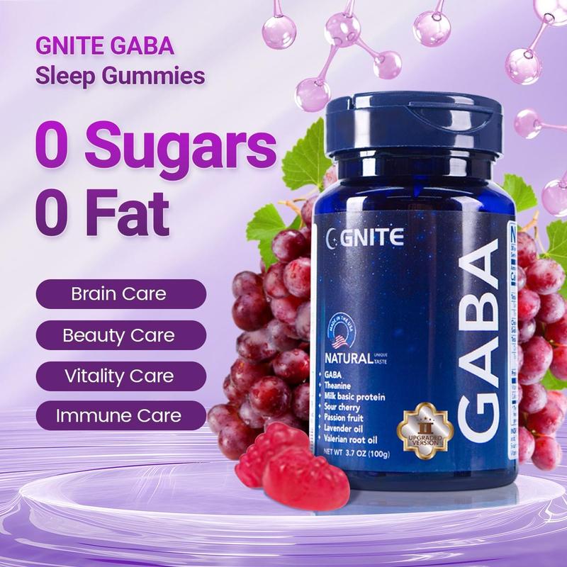GABA Sleep Support Gummies metabolism sugar free wellness supplements ...