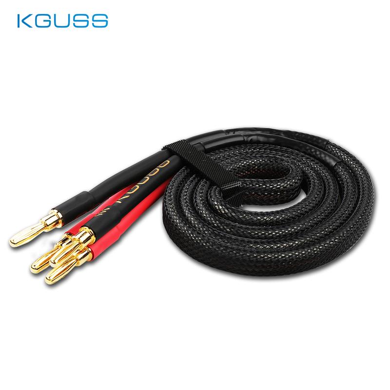 KGUSS CH600 DIY 4N oxygen-free copper speaker cable pure copper ...