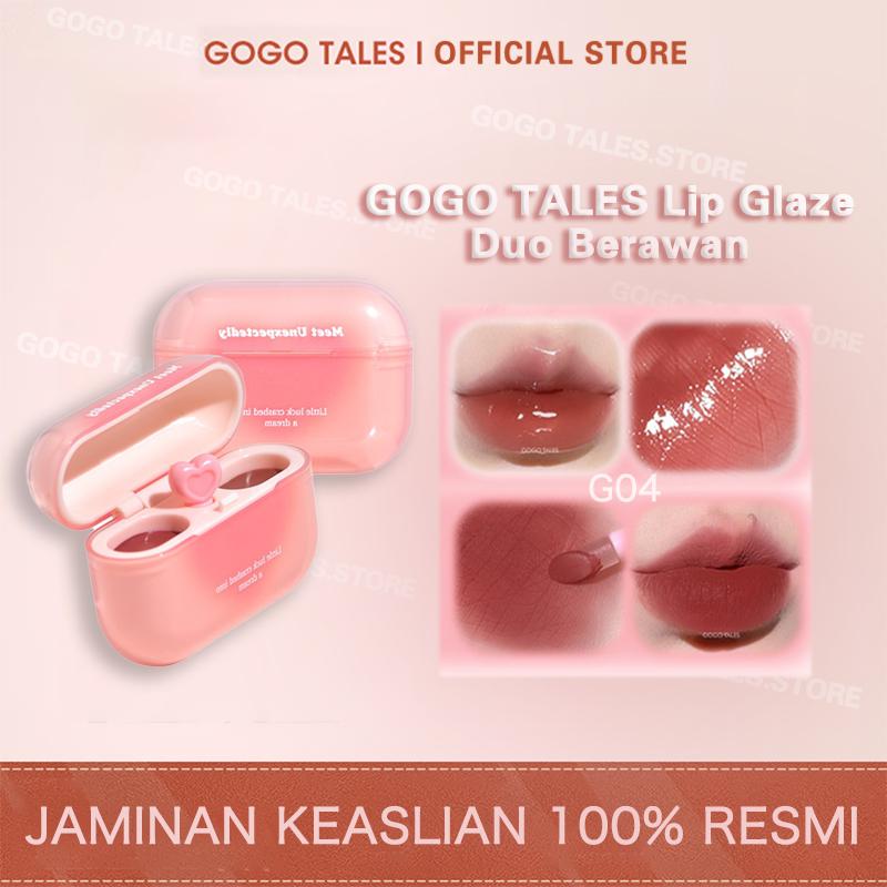 「BPOM」COD | Lipstik Cloud Sense Duplex Lip Glaze Dual Colour - TikTok Shop