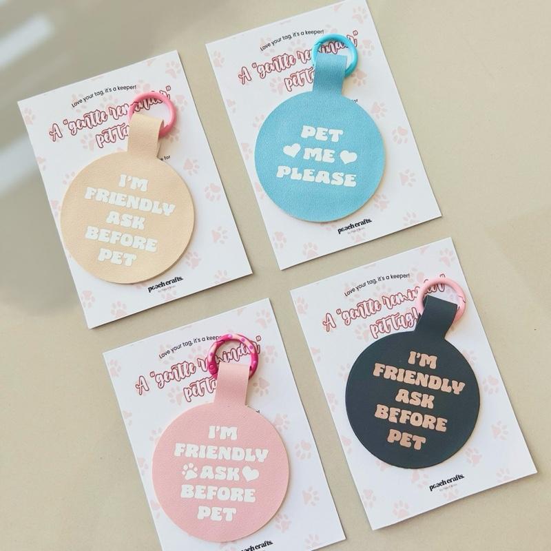 PB| Gentle Reminder Pet Tag - TikTok Shop Philippines