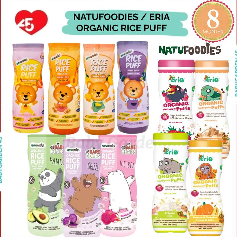 Natufoodies Organic Baby Cereal Puff Snack - TikTok Shop Malaysia