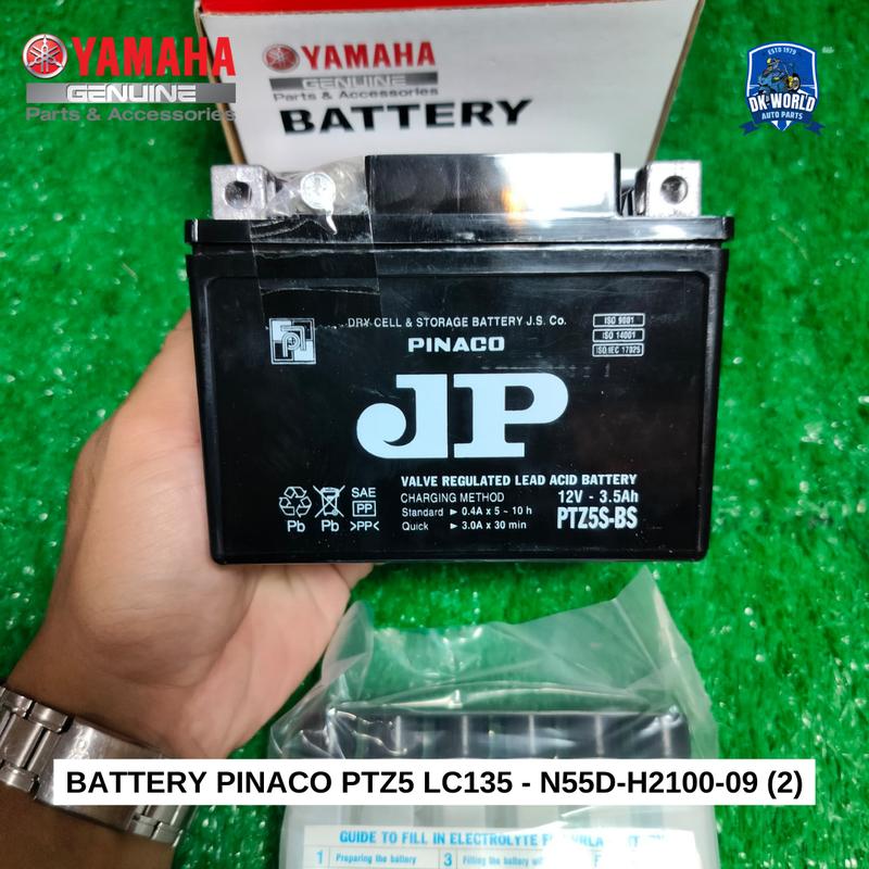 55D-H2100-09 Yamaha Original Y15ZR Y15 V1 V2 135LC V6 V7 V8 Battery ...