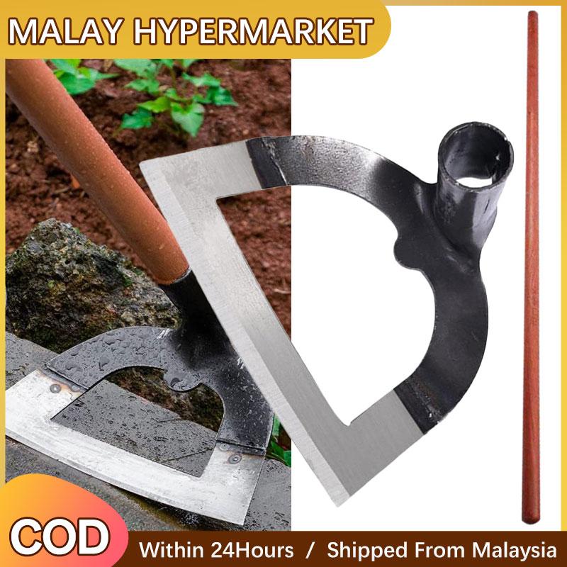 Hollow Weeding Hoe Thickened Saw Blade Steel Hoe Long Handle - TikTok ...