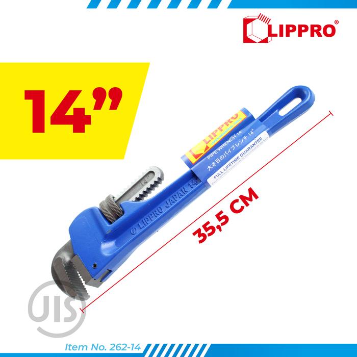 Jual Lippro Heavy Duty Pipe Wrench (8"- 24") – Kunci Pipa Tugas Berat ...