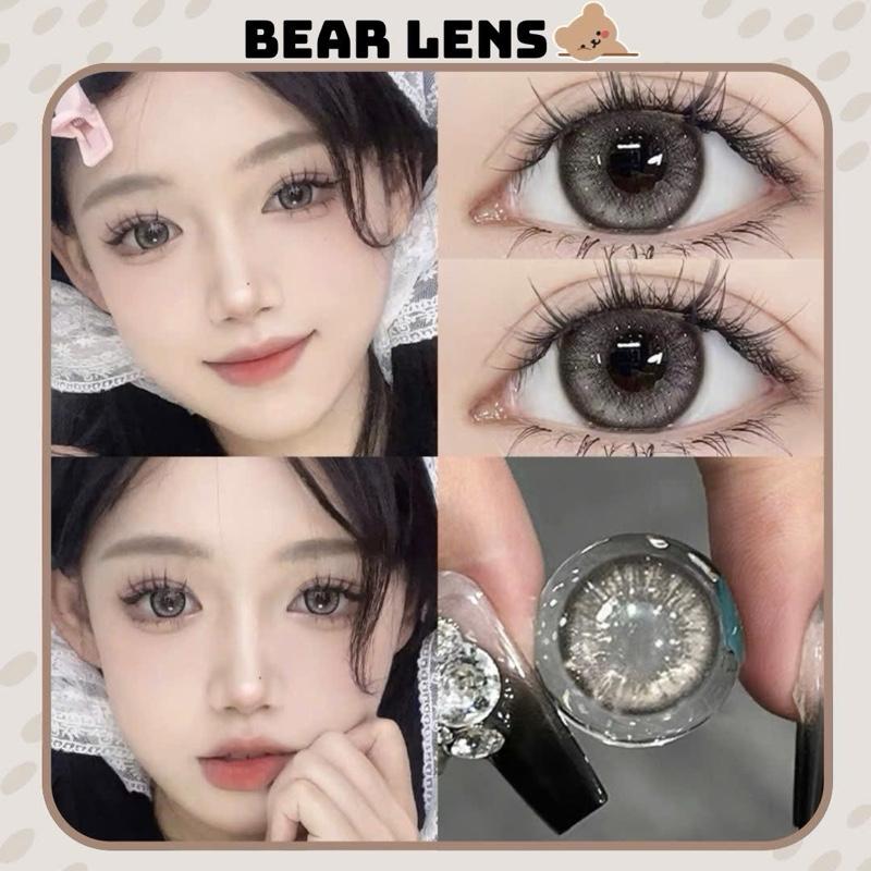 (CÓ CẬN 0-6) Kính áp tròng lens xám douyin THAI MILK GRAY size - TikTok ...