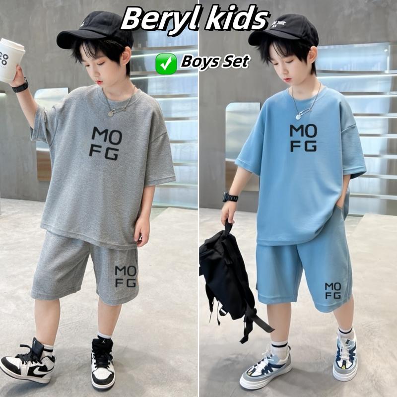 【Beryl kids】Boys' summer short-sleeved suits sports children's - TikTok ...