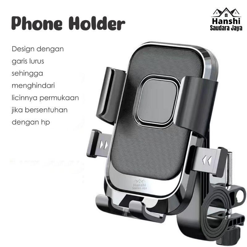 Holder HP Motor / Holder Motor Spion / Penyangga Handphone Sepeda ...