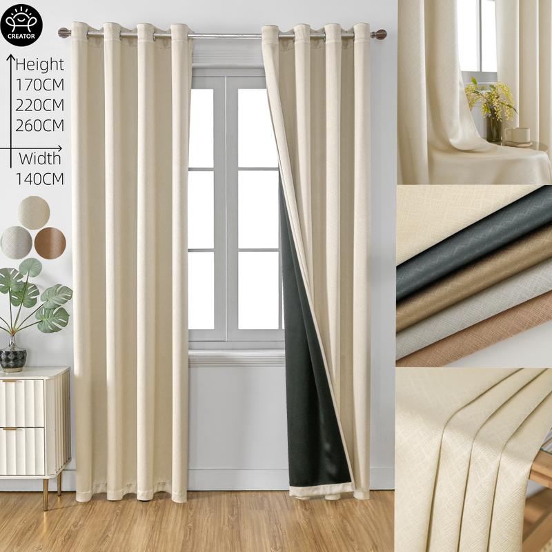 CREATOR 100% Full Blackout Langsir Embossed Curtains （Blackout - TikTok ...