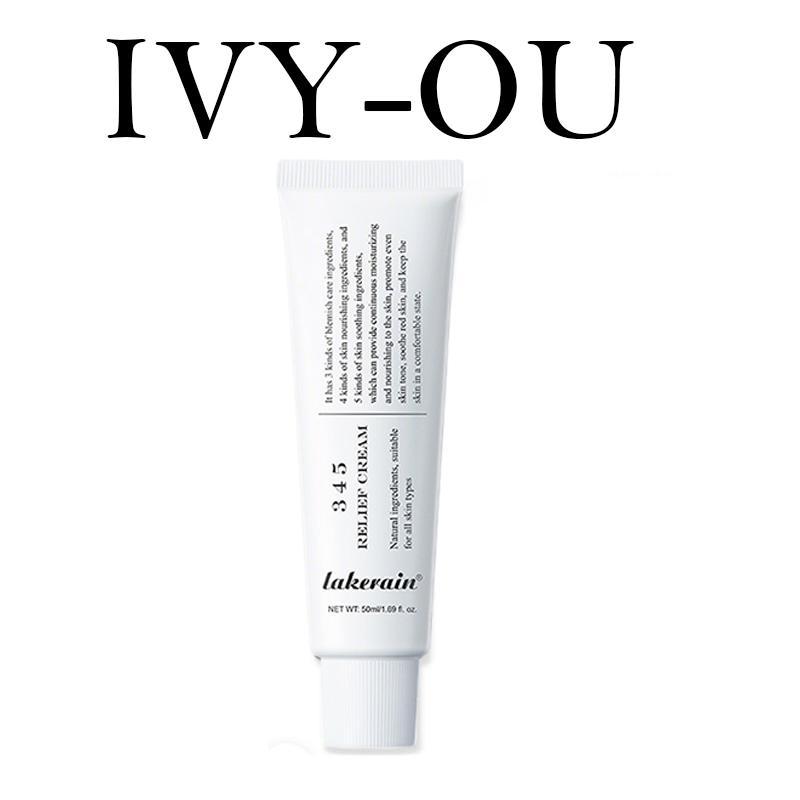 IVY-OU 345 Relief Cream 50ml For Post Acne/Sensitive Skin - TikTok Shop Malaysia