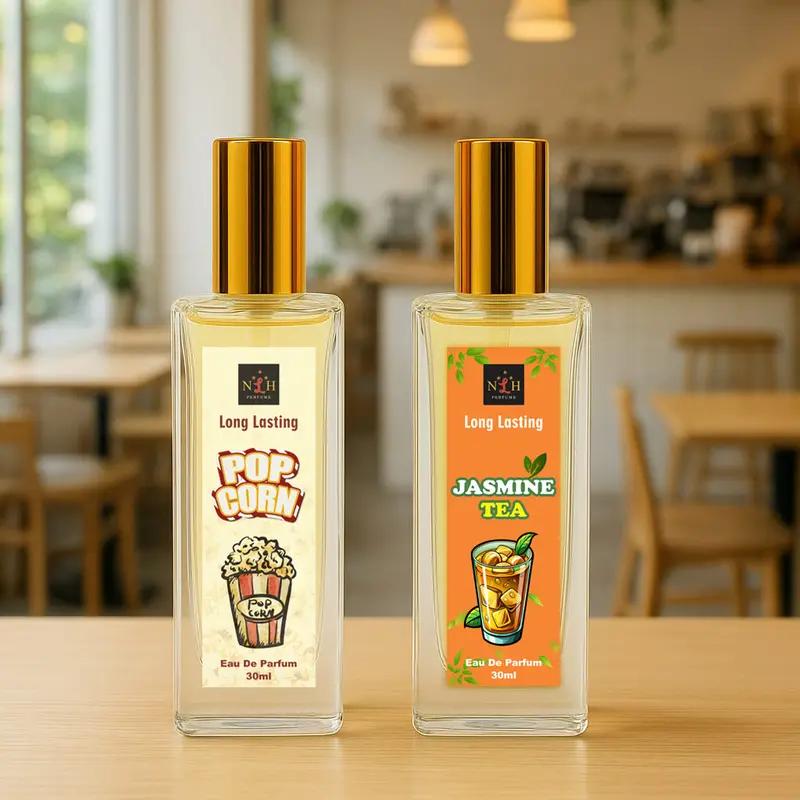 DAPAT 2 BOTOL | Parfum Aroma Pop Corn dan Aroma Es teh Wangi Segar ...